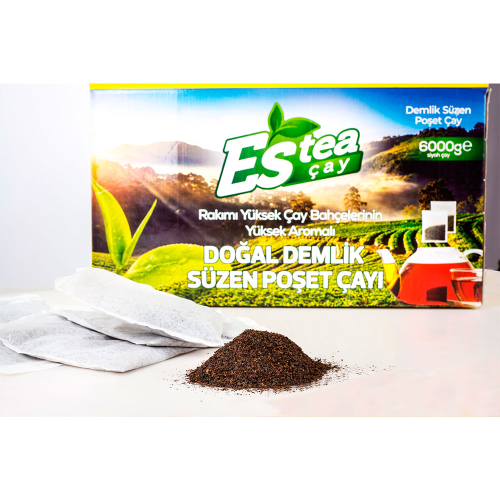 ES tea Demlik Süzen Poşet Çay Earl Grey · Kaliteli Çay